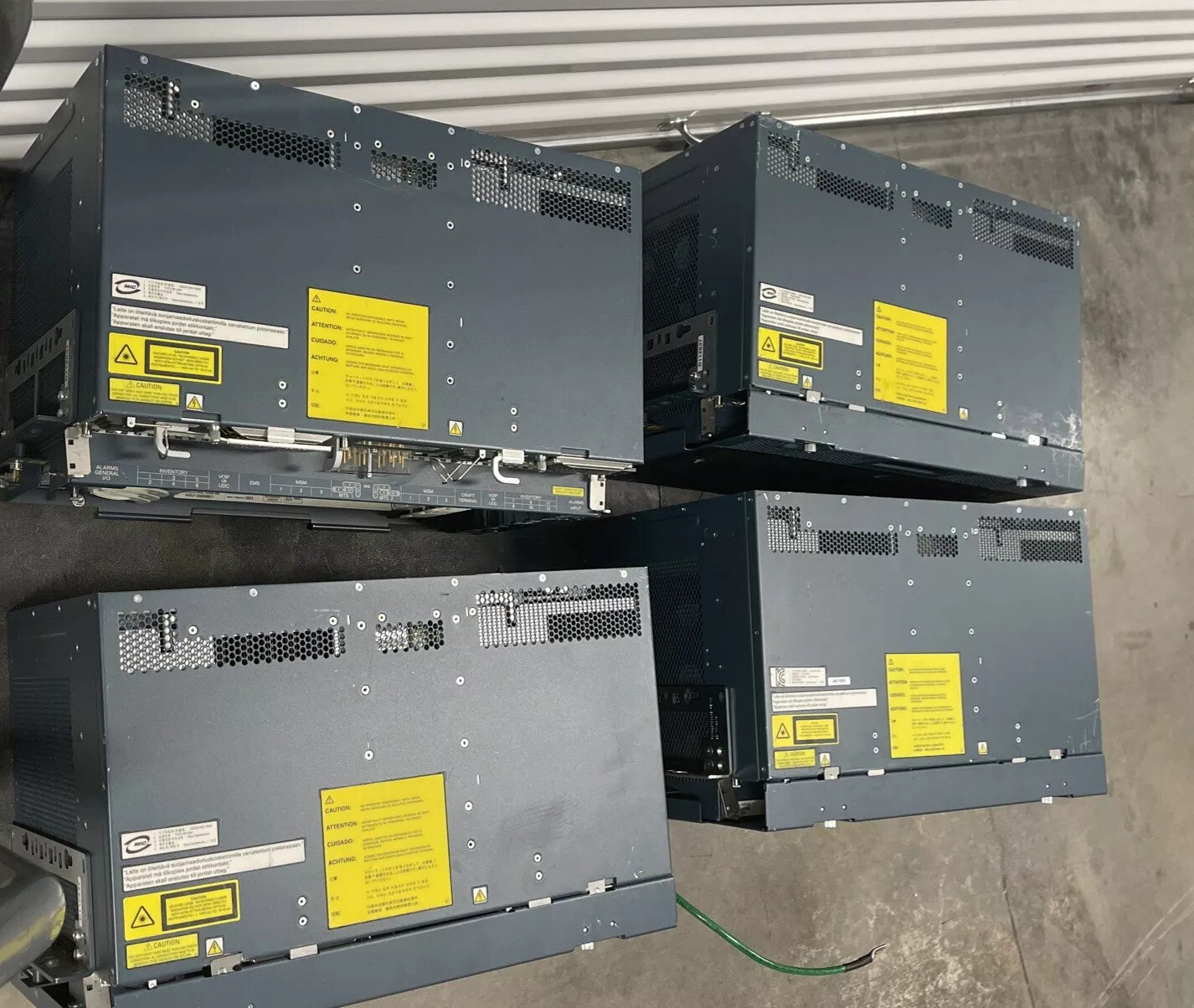 CISCO, 15454-M6-SA, ONS 15454 8 SLOT SHELF w/ control cards | eBay