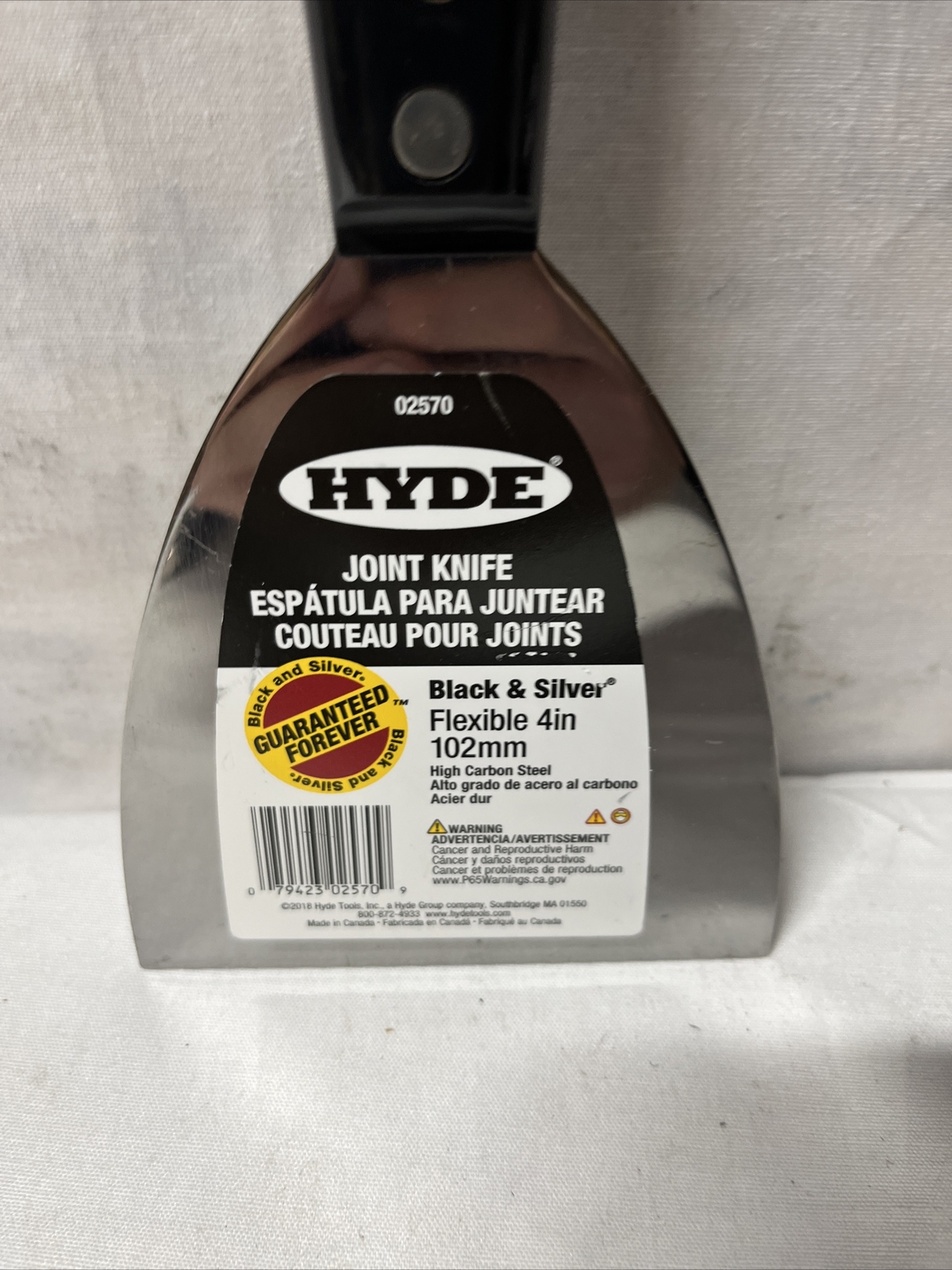 Hyde Manufacturing 4in Hmrhead Flex Drywall Knife 02570-4f for sale ...