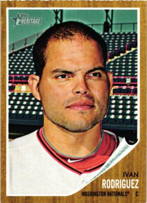 2011 Topps Heritage #262 Ivan Rodriguez | eBay