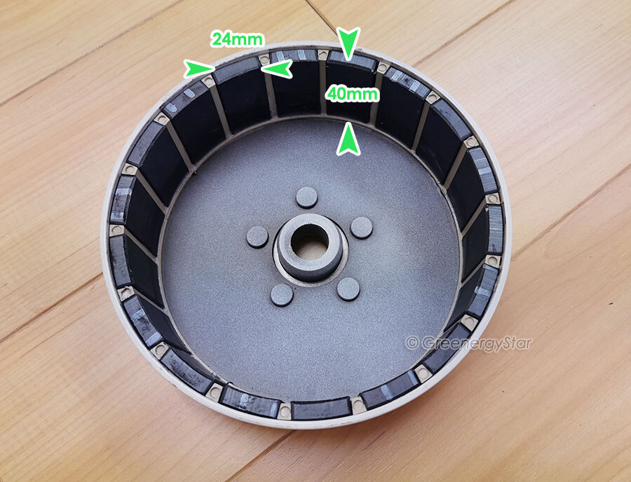 Apollo VAWT True Power 8000W AC 12V/24V Vertical Axis Wind Turbine ...