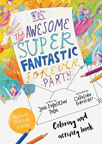 Awesome Super Fantastic Forever Party Art and Activity Book : Coloring ...