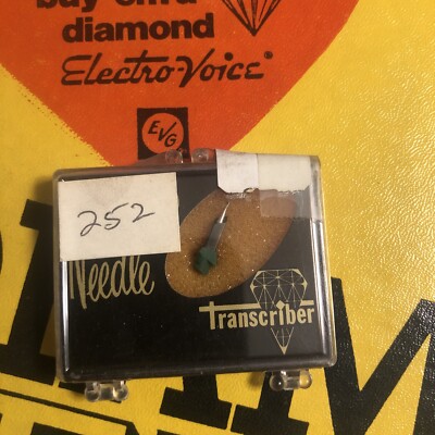 Transcriber PS-752, N122, 252 Diamond (Green) Needle | eBay