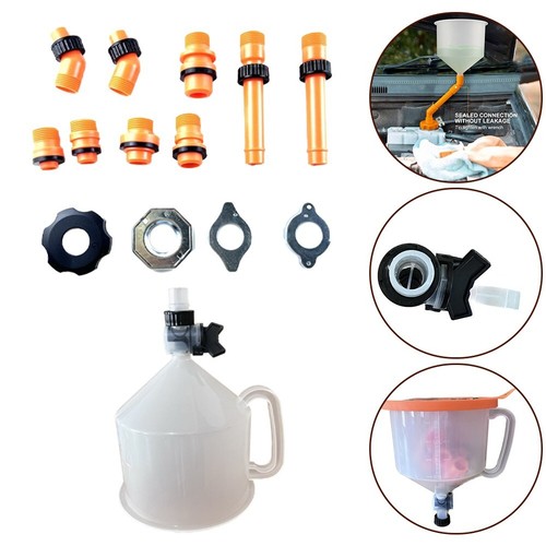 Universal Fitment 15Pcs Plastic Filling Funnel Spout for Easy Liquid ...