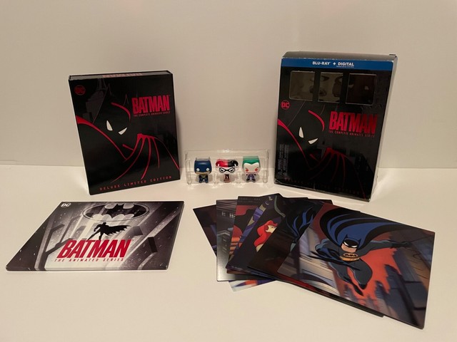 Batman The Complete Animated Series Deluxe Edition (Blu-Ray, 12 Disc ...
