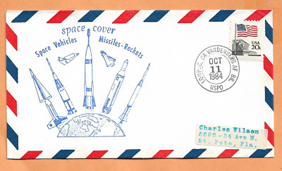 NOAA 2 LAUNCH OCT 11,1984 LOMPOC CA SPACE COVER | eBay
