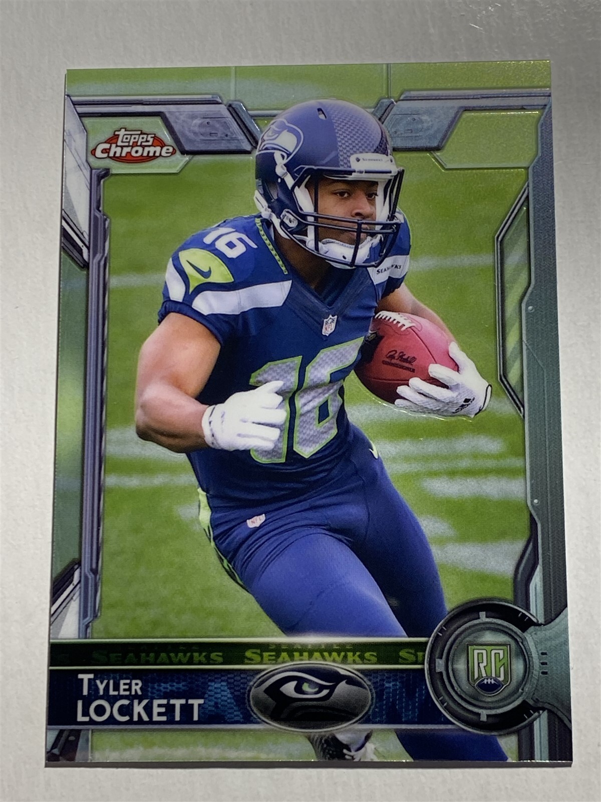 TYLER LOCKETT seahawks 2015 Topps Chrome #178 Rookie Card RC (F8) | eBay