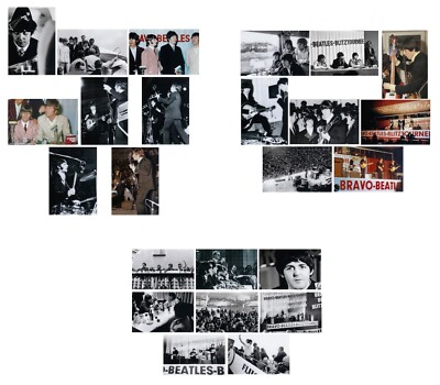 Beatles Blitztournee Munich Essen Hamburg 1966, 24 rare Snapshot ...