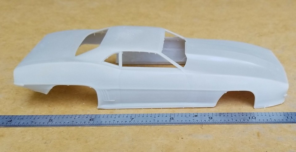 ABS-LIKE RESIN 3D PRINTED 1/25 1969 CAMARO PRO MOD BODY SET. DRAG | eBay