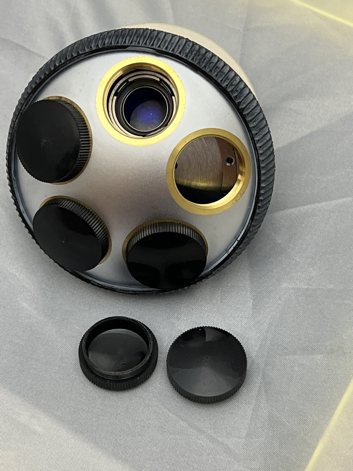 Set Of Five Threaded Dust Plugs for Microscope Nosepiece or Objective ...