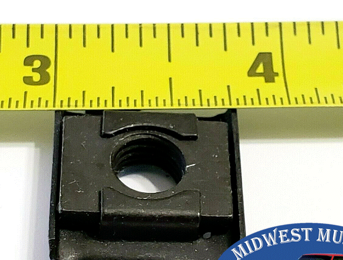 Fender To Rocker Square Cage Nut & Bolt Ford Mustang Fairlane Cougar ...