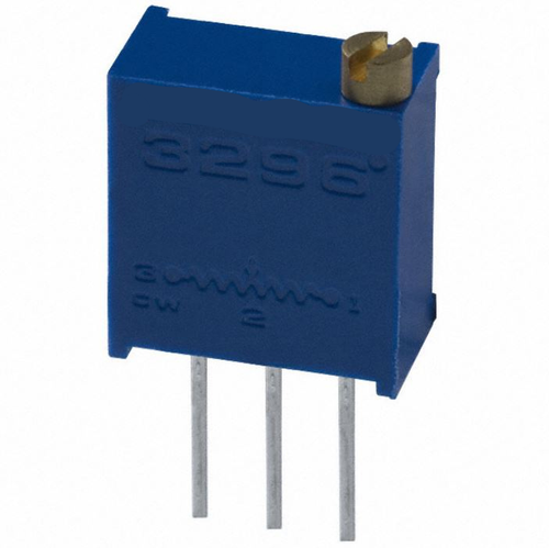Pack of 2 3296W-1-502 Resistor 5 kOhms 0.5W, 1/2W PC Pins Through Hole ...