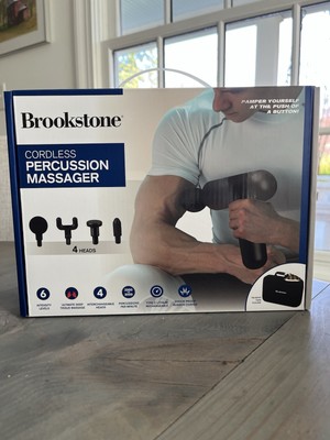 Brookstone Cordless Percussion Massager | eBay