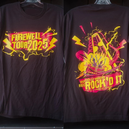 Hollywood Rip Ride Rockit Farewell Tour T-Shirt reprint AN55672 | eBay