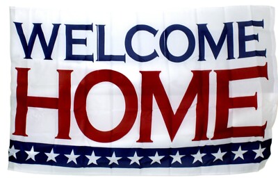 "Welcome Home" Flag - 3' x 5' | eBay