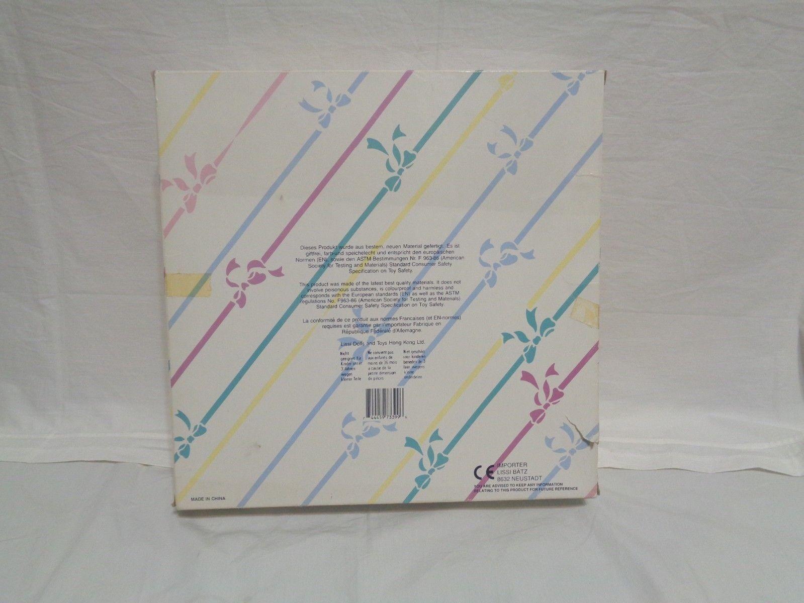 Vintage Lissi Germany Black Girl Doll Two Hearts Collection with box ...