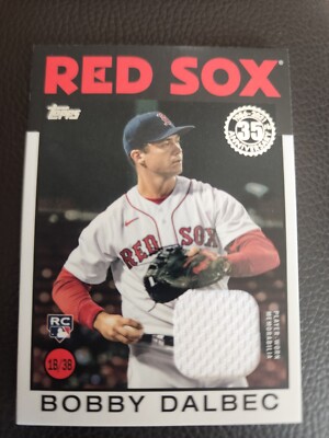 2021 Topps Series 2 Bobby Dalbec 1986 Topps Relic Rookie Card | eBay