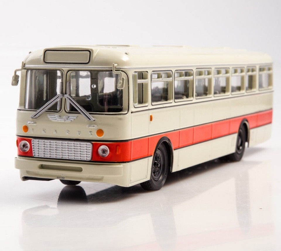 1:43 Stadtlinien Bus Ikarus 556 russian Magazin Modimio №38 Hungary ...