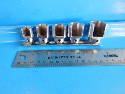 USED,MAC TOOLS "WEATHERHEAD SOCKETS"7/16, 1/2, 9/16, 5/8,11/16 IN. (3/8 ...