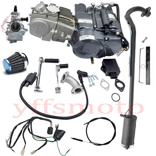 Lifan 150cc Engine Motor Kit 4 Gear for CRF50F Z50 Trial SSR Pit Dirt ...