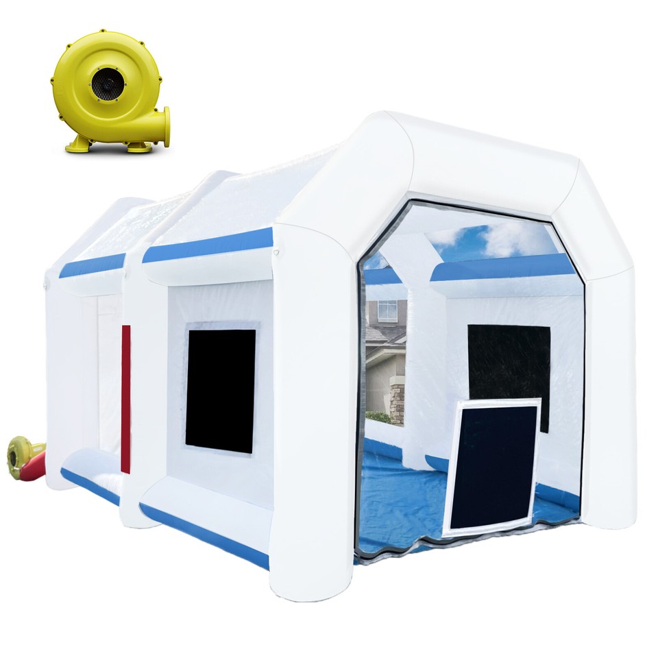 Bonooth Inflatable Paint Spray Booth Portable Airbrush Painting Tent ...