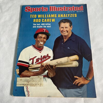 1977 July 18 Sports Illustrated Magazine Ted Williams (CP328) | eBay