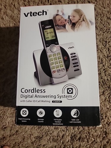 VTech DECT 6.0 Expandable Cordless Phone w Digital Answering System ...