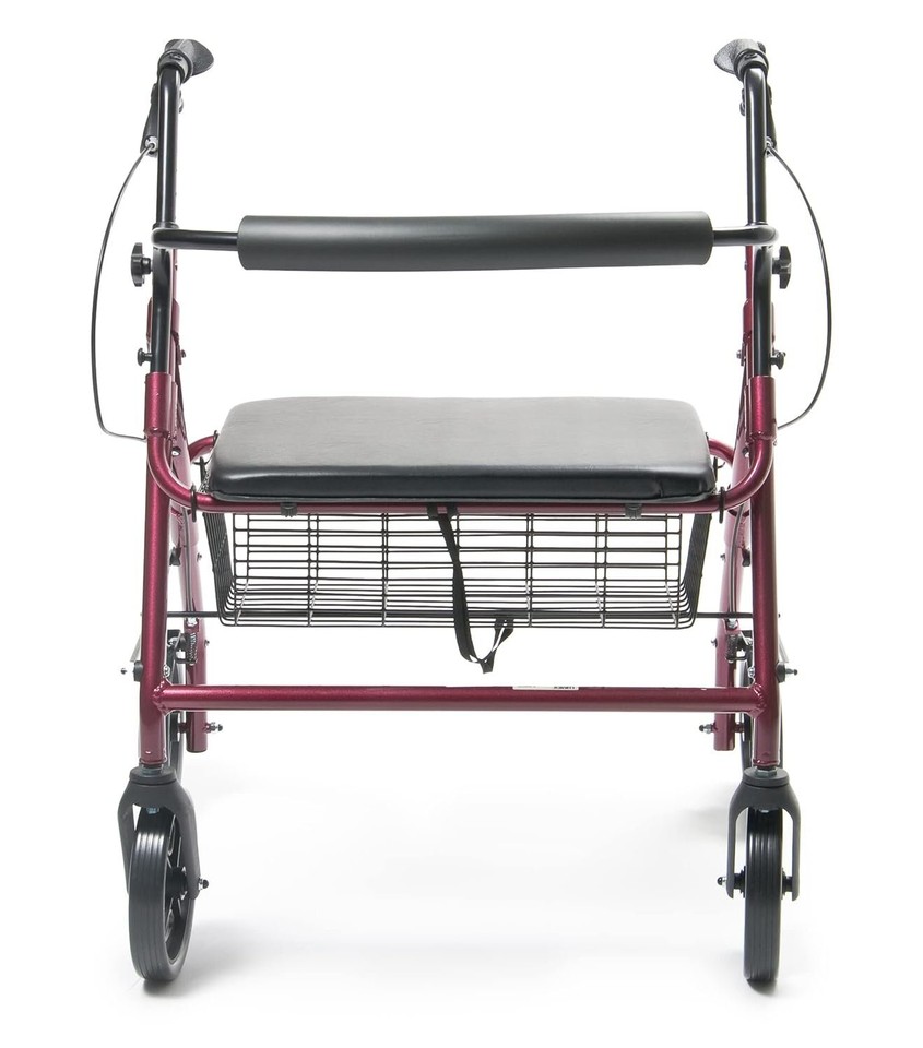 Graham-Field RJ4402R Lumex Walkabout Imperial Hemi Bariatric Rollator ...
