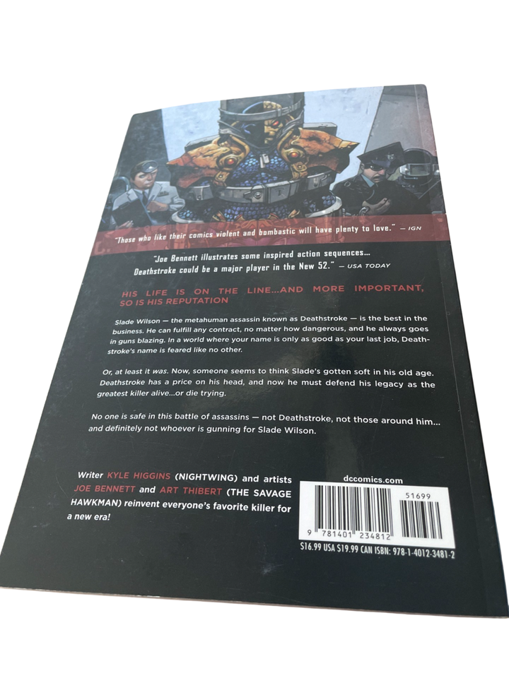 Deathstroke Vol. 1: Legacy (2012 DC Comics) Trade Paperback ...