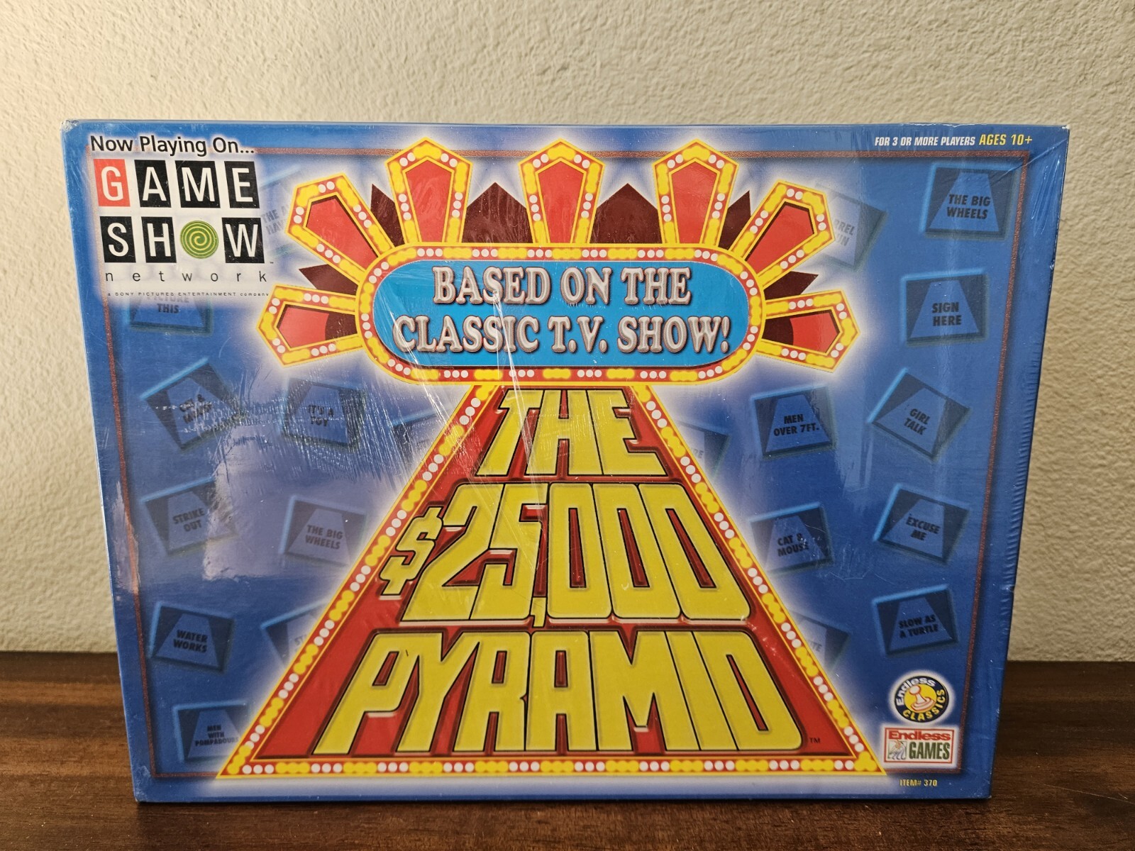 The 25 000 Pyramid Vintage 2000 Board Game By Endless Games 370 New The 25 000 Pyramid Vintage 2000 Board Game By Endless Games 370 New