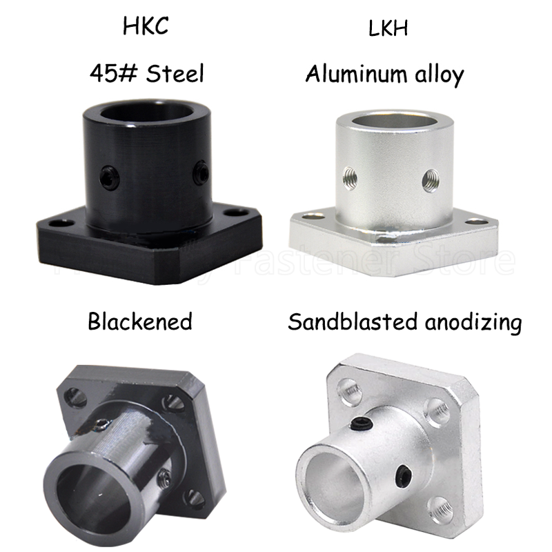 Guide Shaft Support Base LKH LKC LFH LFC Square/Round Flange for ...