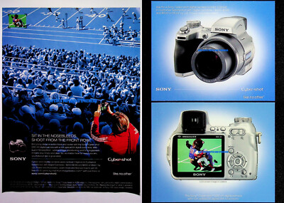 Sony Cyber-Shot Digital Camera 2005 Trade Print Magazine Ad Poster ...