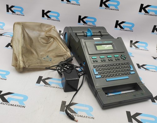 Brady LS2000 4-Line Portable Labeling Printer System W/ Power Cord | eBay