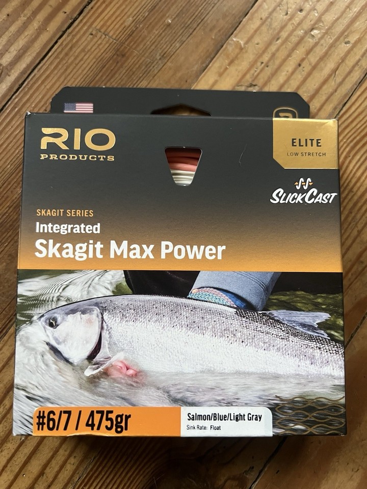 Rio Integrated Skagit Max Power 475g | eBay