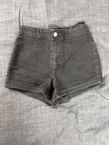 Wild Fable High Rise Denim Shorts Women Size 0 Black | eBay UK