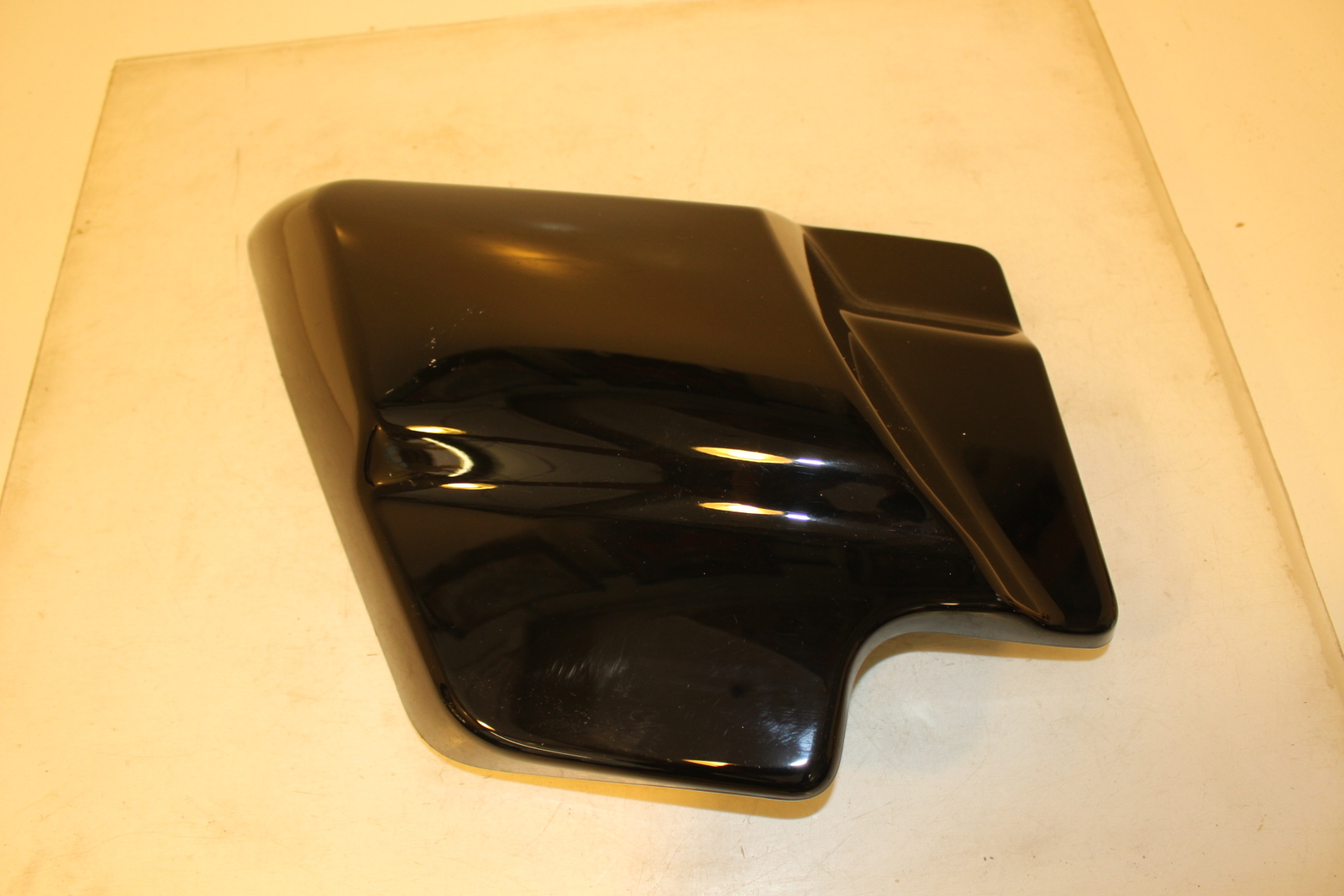 HARLEY DAVIDSON OEM TOURING 2009-NEWER VIVID BLACK LEFT SIDE COVER | eBay
