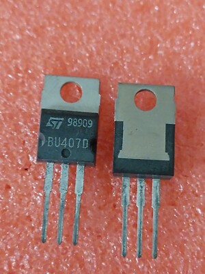 1pcs BU407D NPN SI Power Transistor 7A 150V 60 W 5MHZ TO220C ST M | eBay