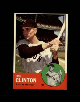 1963 Topps Baseball #096 Lou Clinton STARX 6 EX/MT CS75236 | eBay