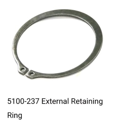 5pcs - 2-3/8" External Retaining Ring Series 5100 Size 237 5100-237 ...