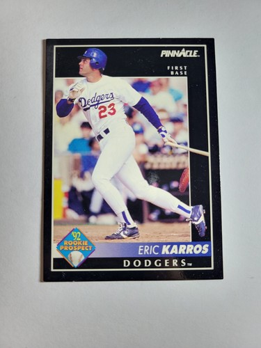 1992 Score/Pinnacle Rookie Prospect Eric Karros Baseball Card #256 | eBay