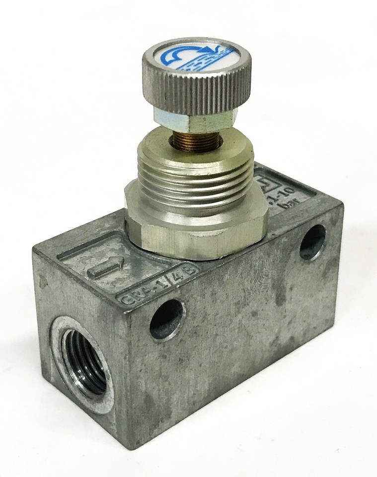 Festo Flow Control Valve GRA-1/4B NOS | eBay
