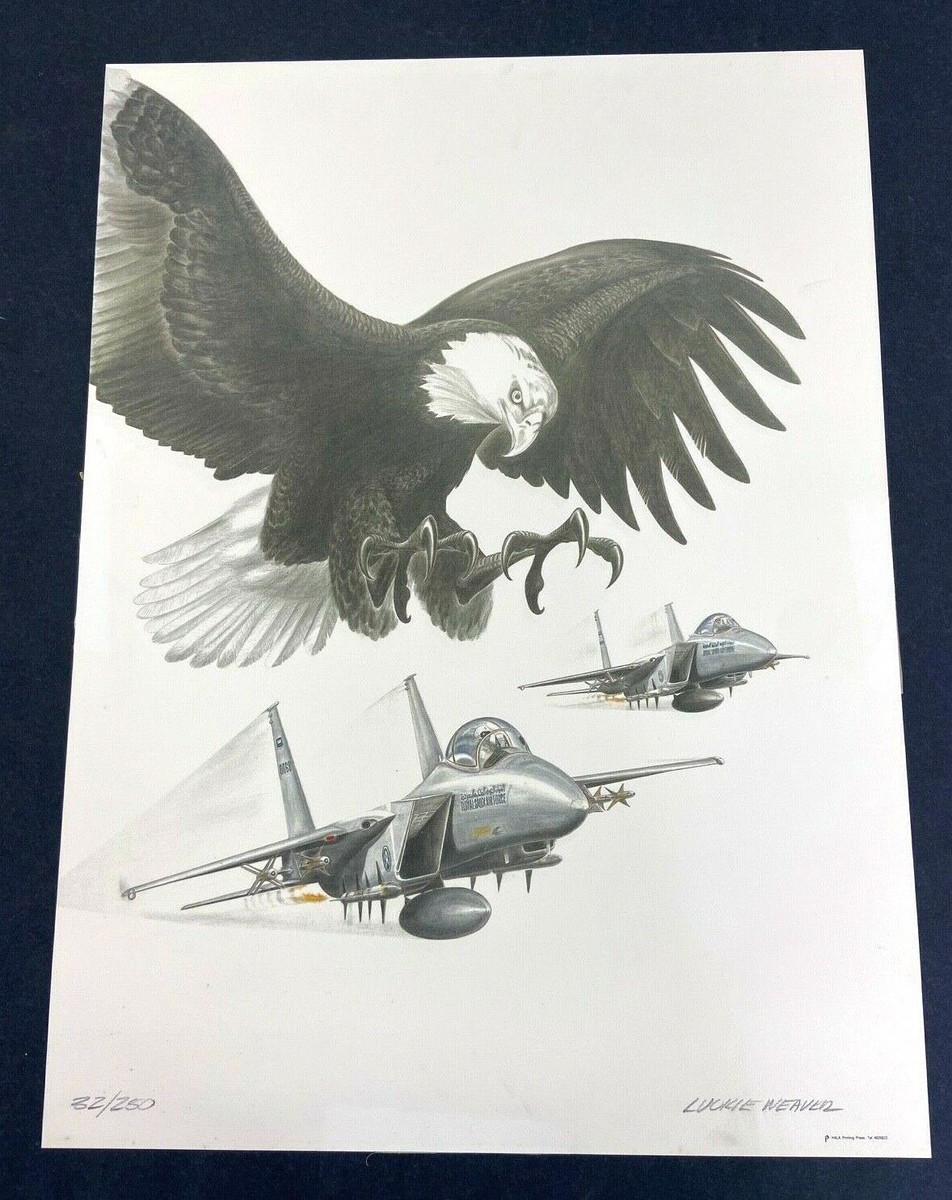 F 15 Drawing F 15 Eagle Fighter Jet Aircraft Slate Digital Art By