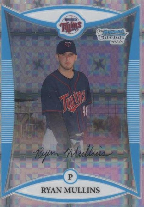 2008 Bowman Chrome - Prospects Ryan Mullins #BCP138 X-Fractor /250 (RC ...