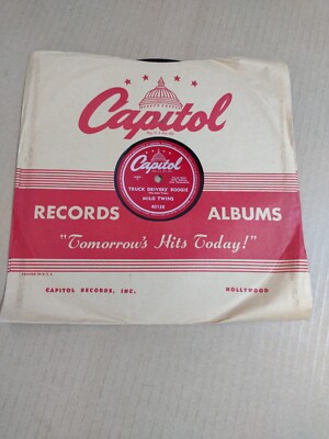 MILO TWINS Truck Drivers' Boogie / Johnson To Jones 78 Capitol 40138 E ...