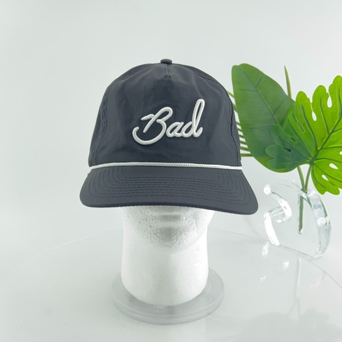 Bad Birdie Golf Hat Cap Bad Rope Snapback Adjustable Black One Size | eBay