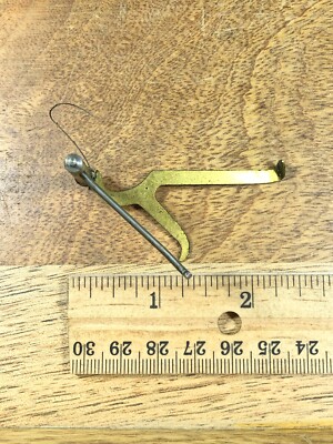 Gilbert Clock Movement (Stamped 1913) Drop Lever (See Pics To ID Mvmt ...