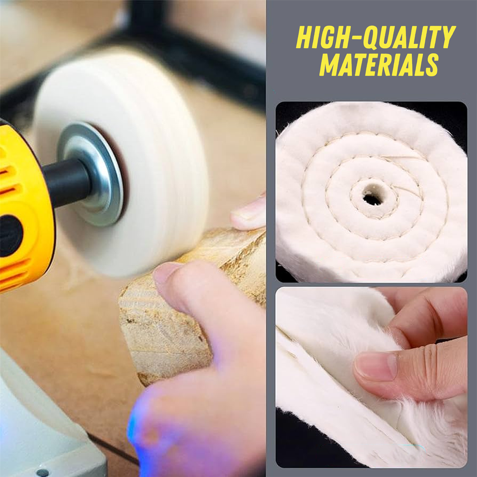 Polishing Kit Dome Buffing Pad Mop Wheel Drill Kit for Car Polisher | eBay