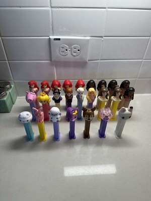 Lot of 25 Pez Dispensers Disney Princess Frozen Animals Mixed ...