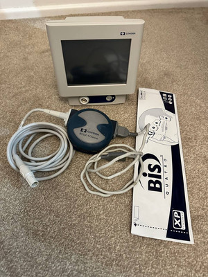 Covidien BIS Monitor 185-0151 w/ BIS LoC 4 Channel 185-1016-AMS + 1 BIS ...