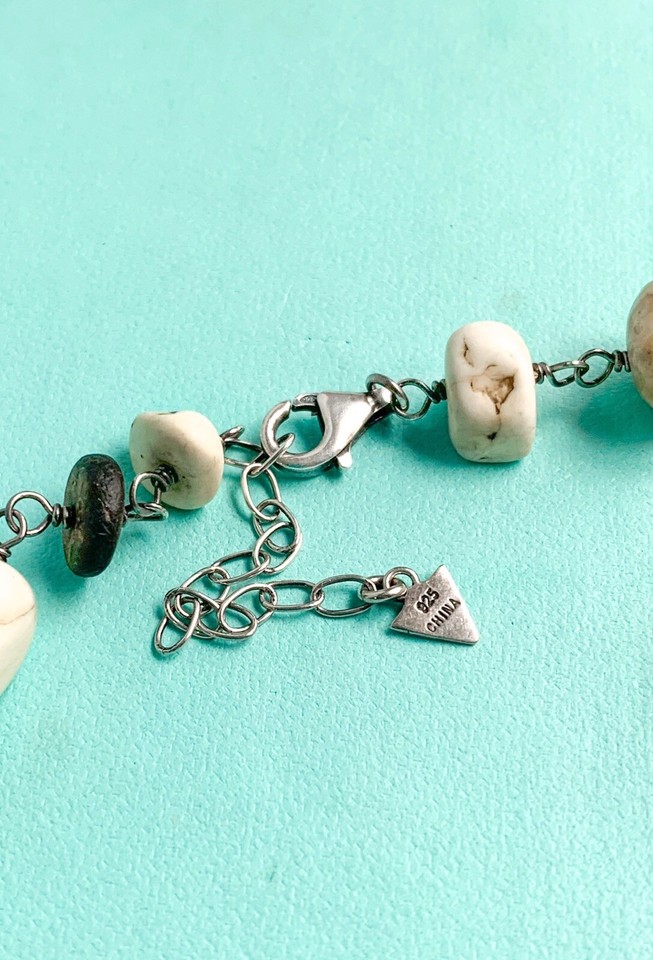 Silpada Stone Bead Necklace Sterling Silver 925 Retired | eBay UK