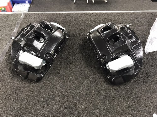 VW TRANSPORTER T5 T6 FRONT BRAKE CALIPER BIG DISC CONVERSION 340mm 17 ...